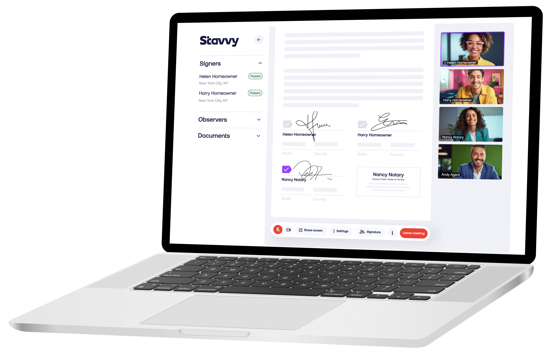 eClosing platform for title and settlement companies | Stavvy